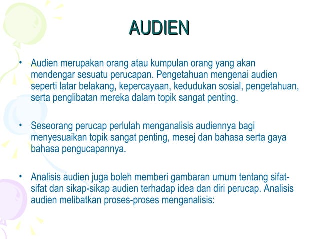Pengucapan awam | PPT