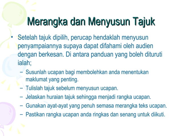 Pengucapan awam | PPT