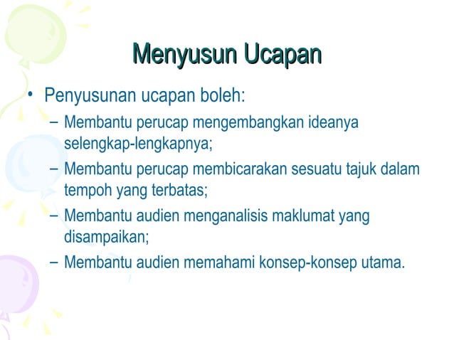 Pengucapan awam | PPT