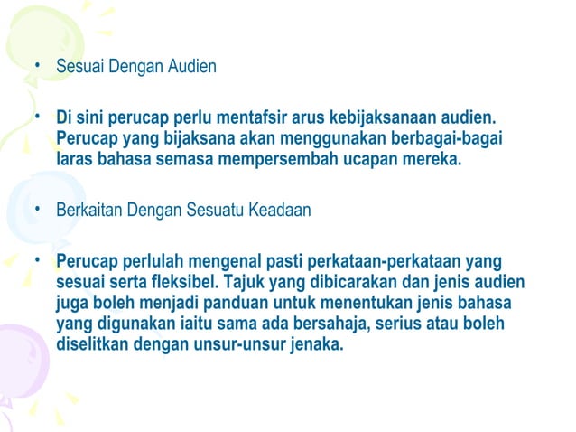 Pengucapan awam | PPT
