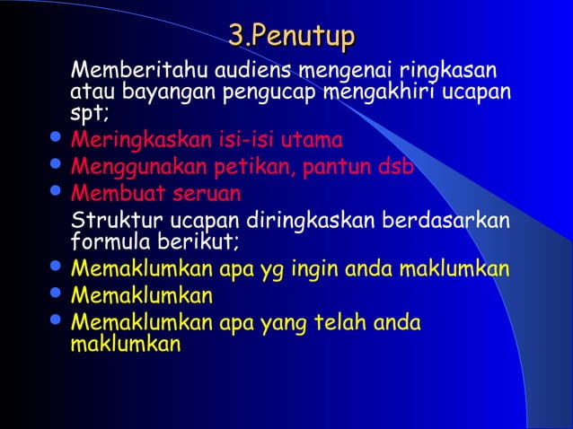 Pengucapan awam | PPT