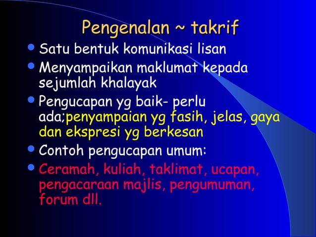 Pengucapan awam | PPT