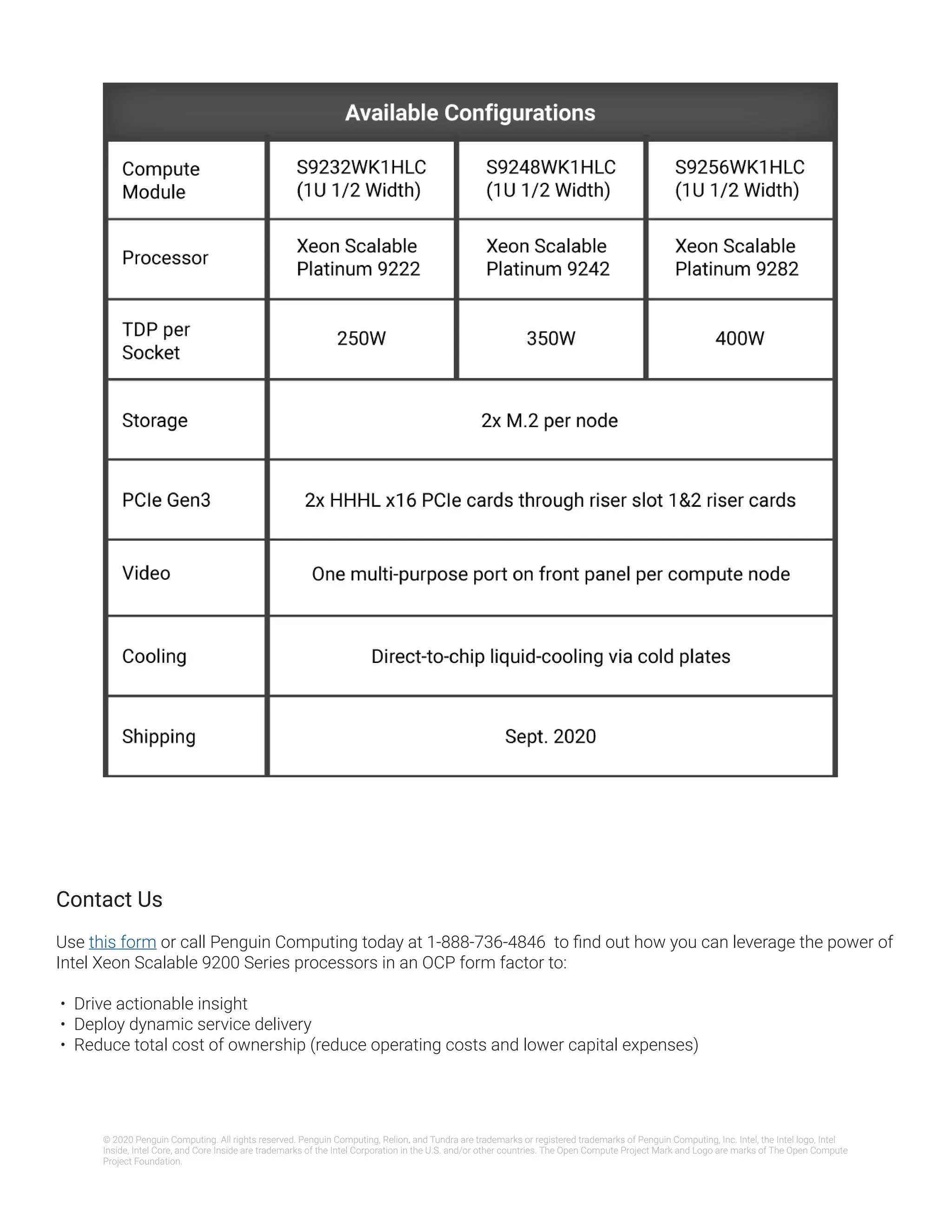 Bringing a new level of HPC and AI to the OCP form factor | PDF