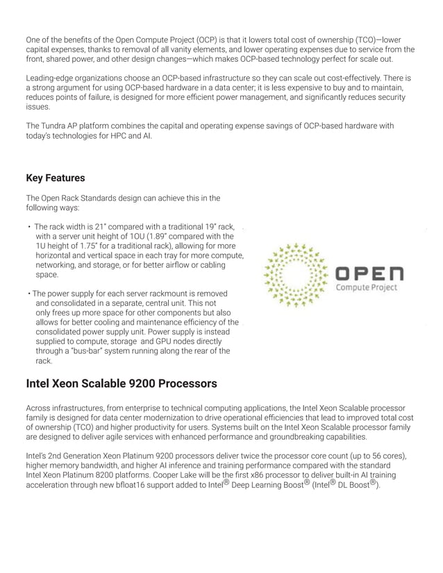 Bringing a new level of HPC and AI to the OCP form factor | PDF