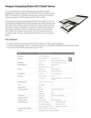 Bringing a new level of HPC and AI to the OCP form factor | PDF