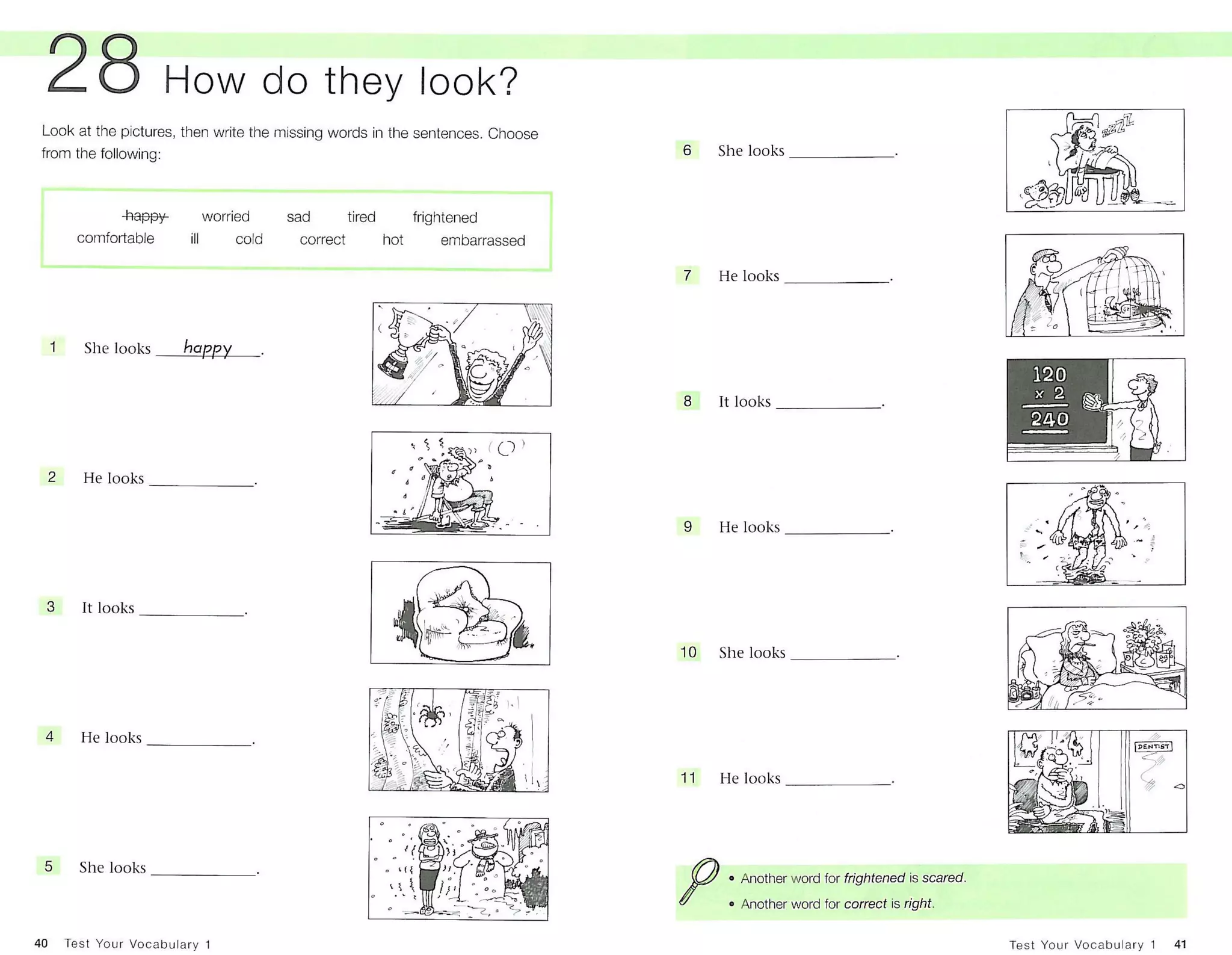 Penguin test your vocabulary 1 elementary | PDF