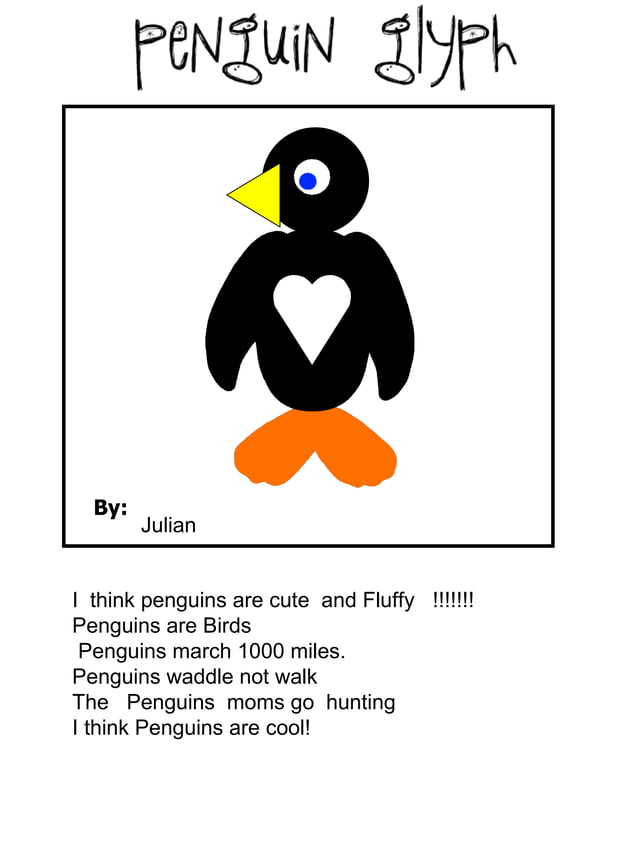 Penguin Glyphs and Penguin Facts | PPT | Birdwatching | Hobbies & Interests