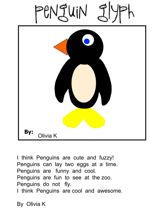 Penguin Glyphs and Penguin Facts | PPT | Birdwatching | Hobbies & Interests