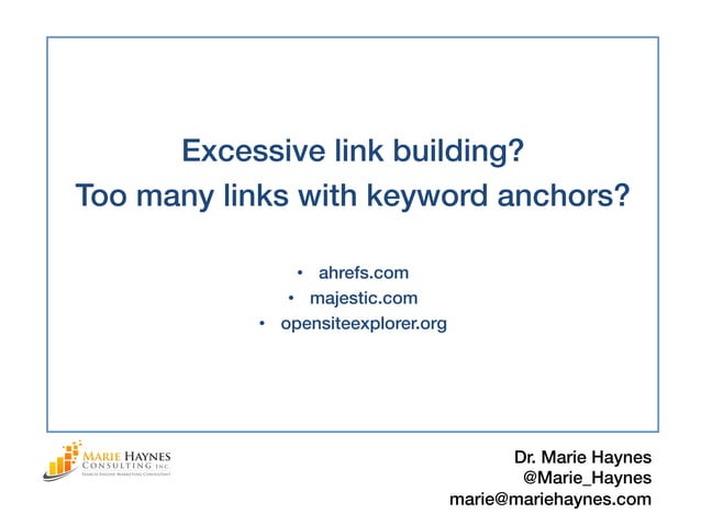 Understanding Google’s Penguin Algorithm by Marie Haynes | PPT