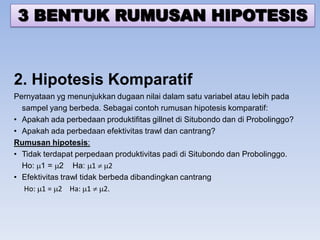 Pengujian hipotesis | PDF
