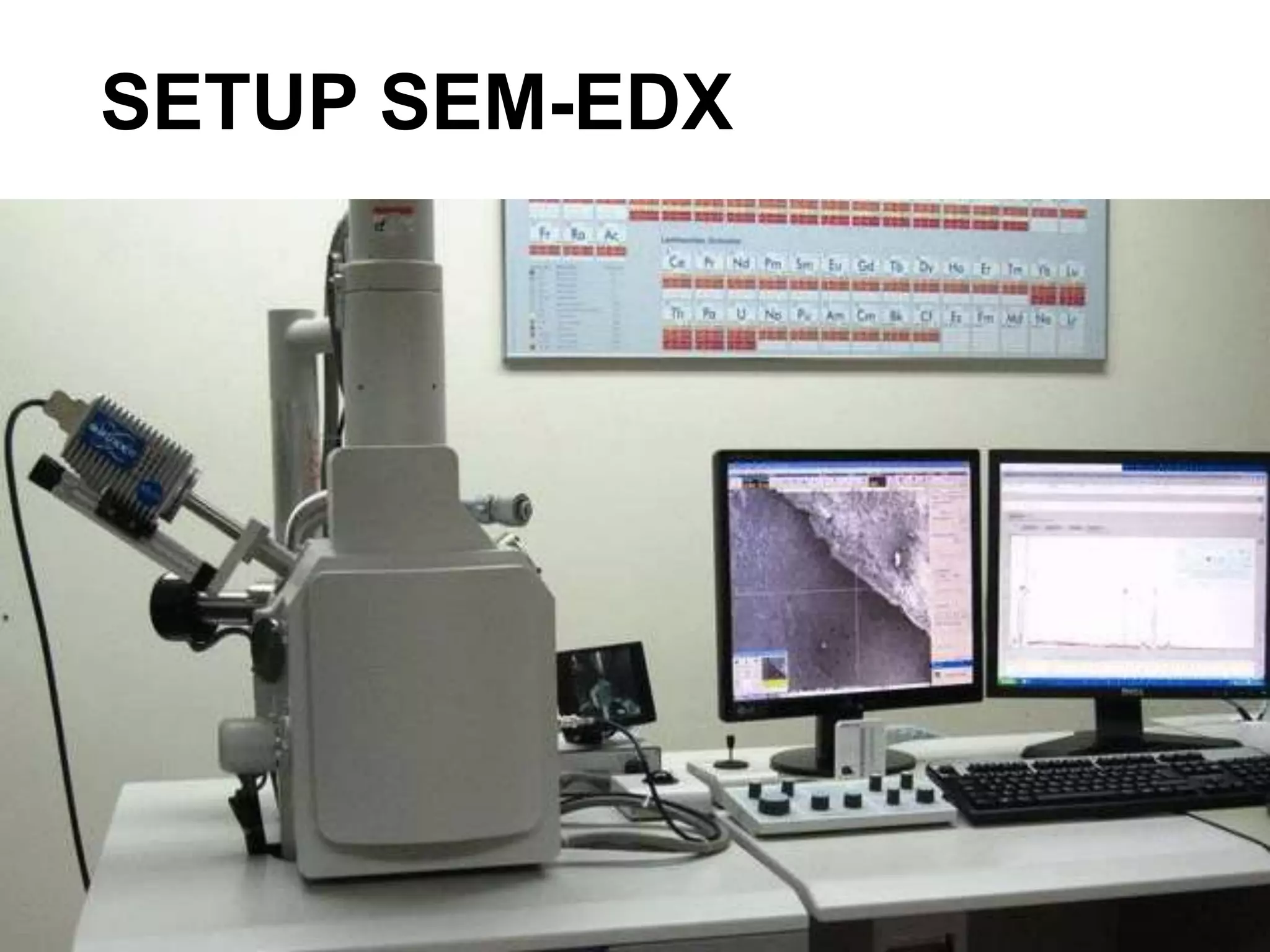 Pengujian material menggunakan SEM-EDX | PPTX