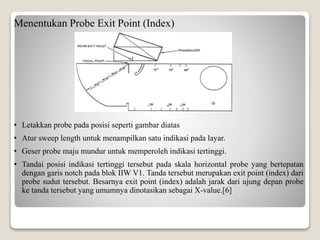 Pengujian tidak merusak utrasonic testing | PPTX