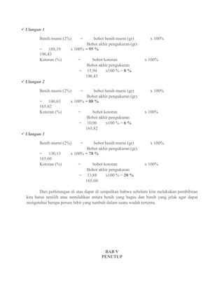 Pengujian vigor benih | PDF