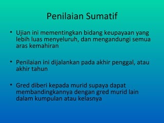 Pengukuran dan penilaian | PPT