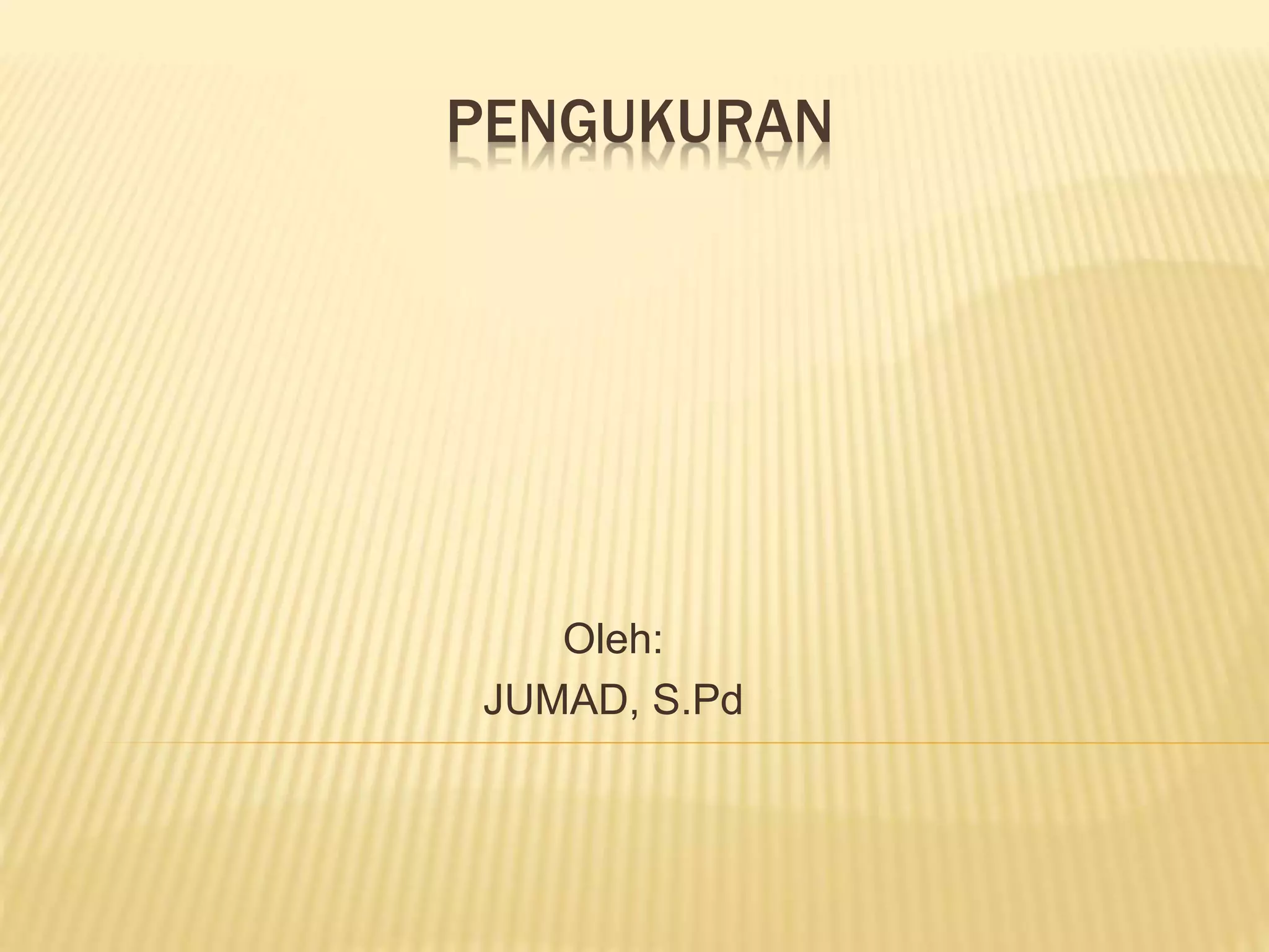 Pengukuran | PPT