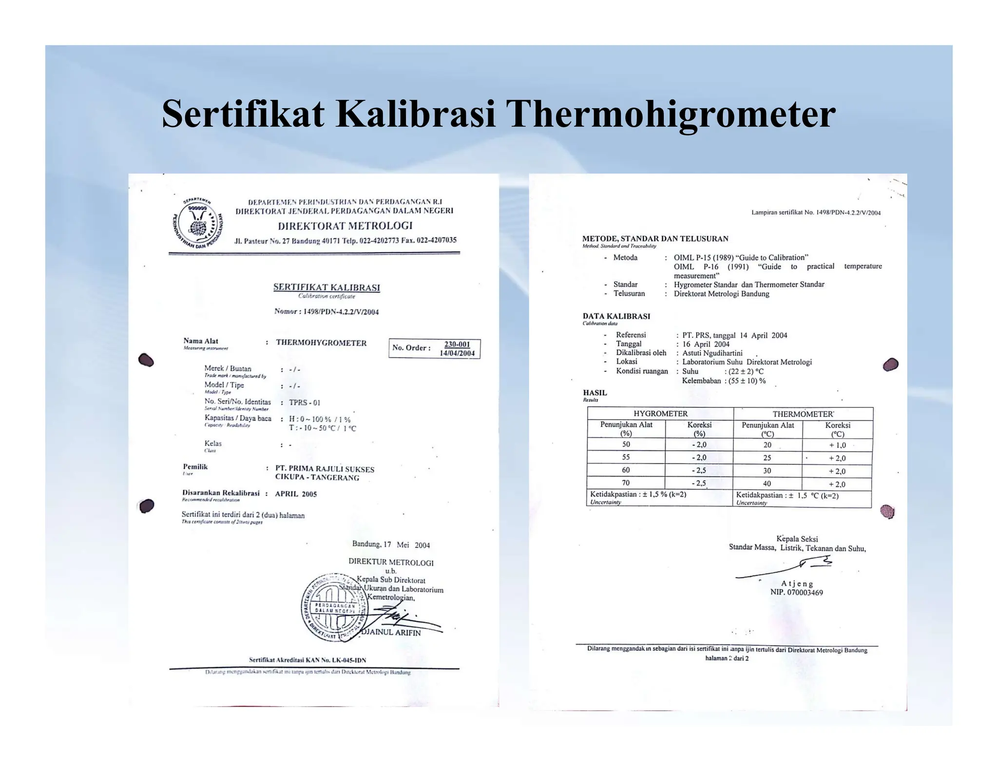 Pemahaman pengukuran dan kalibrasi dan pembacaan hasil kalibrasi | PDF