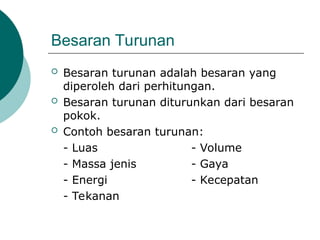 Pengukuran dalam Fisika dan Alat-alat ukurnya | PPT