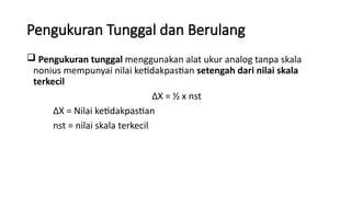 BAB BESARAN DAN PENGUKURAN Fisika Kelas 10 .pptx