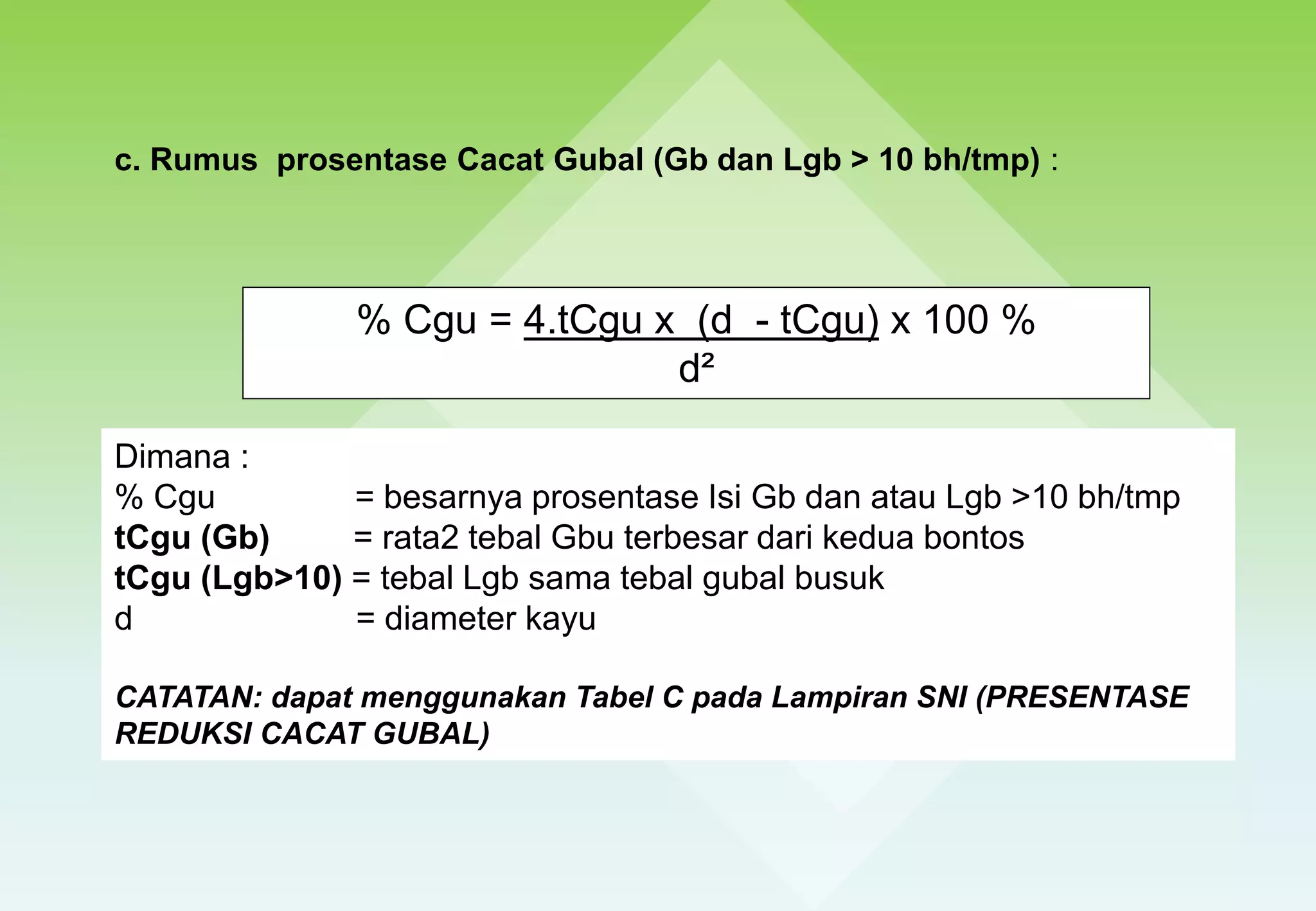 Pengukuran-KB (SNI) | PPT