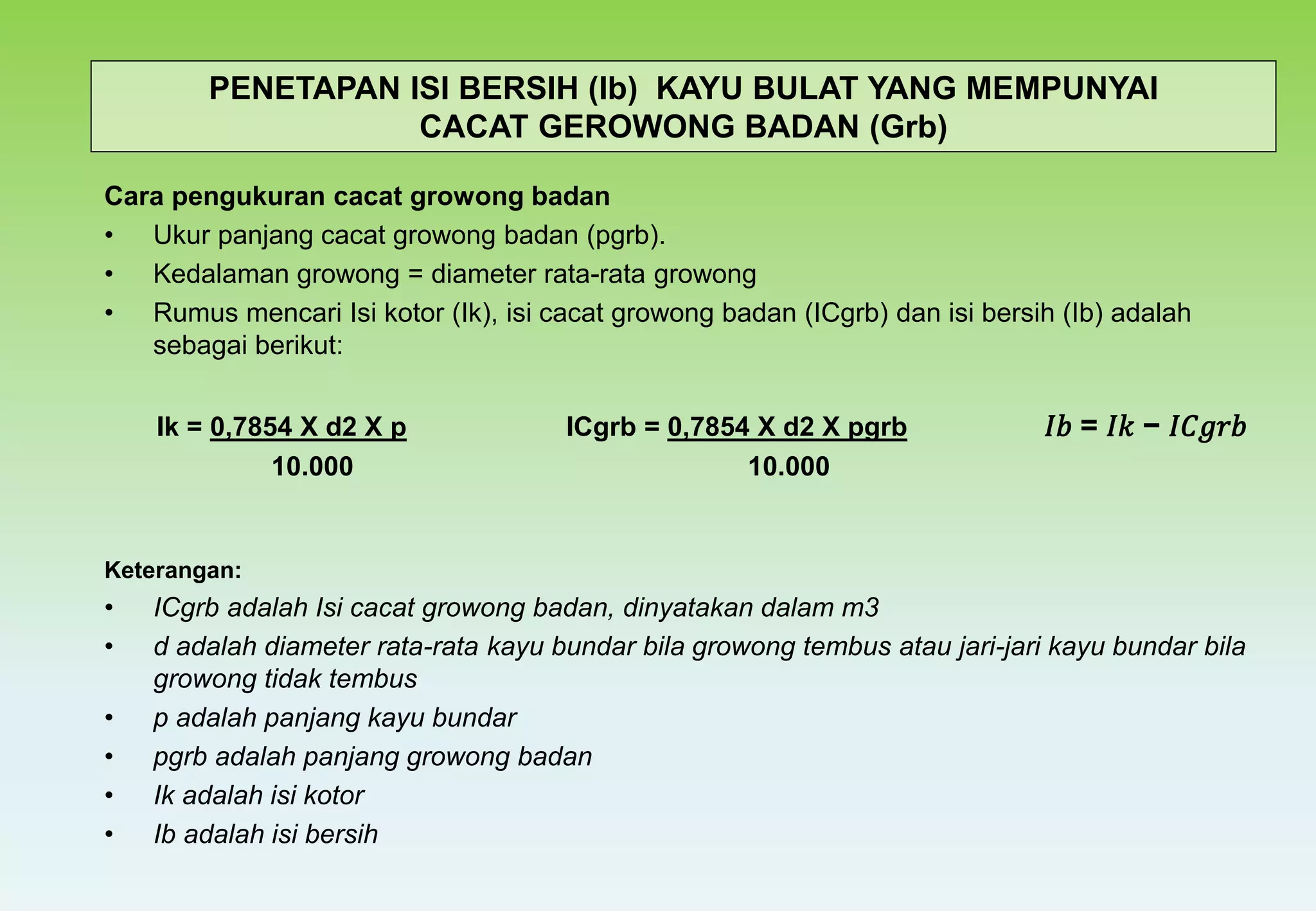 Pengukuran-KB (SNI) | PPT