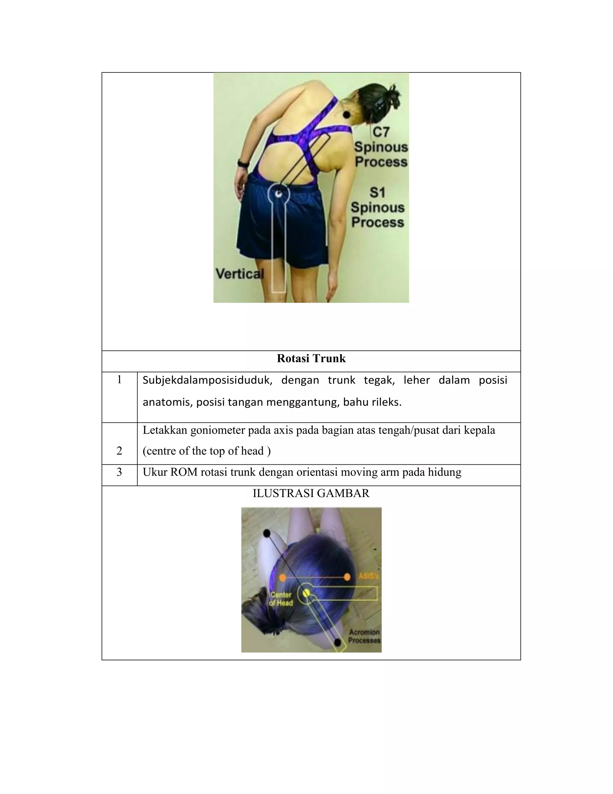 Pengukuran rom | PDF