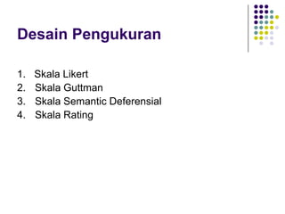 Variabel dan Definisi Operasional Variabel | PPTX