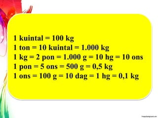 Pengukuran berat 4 | PPT