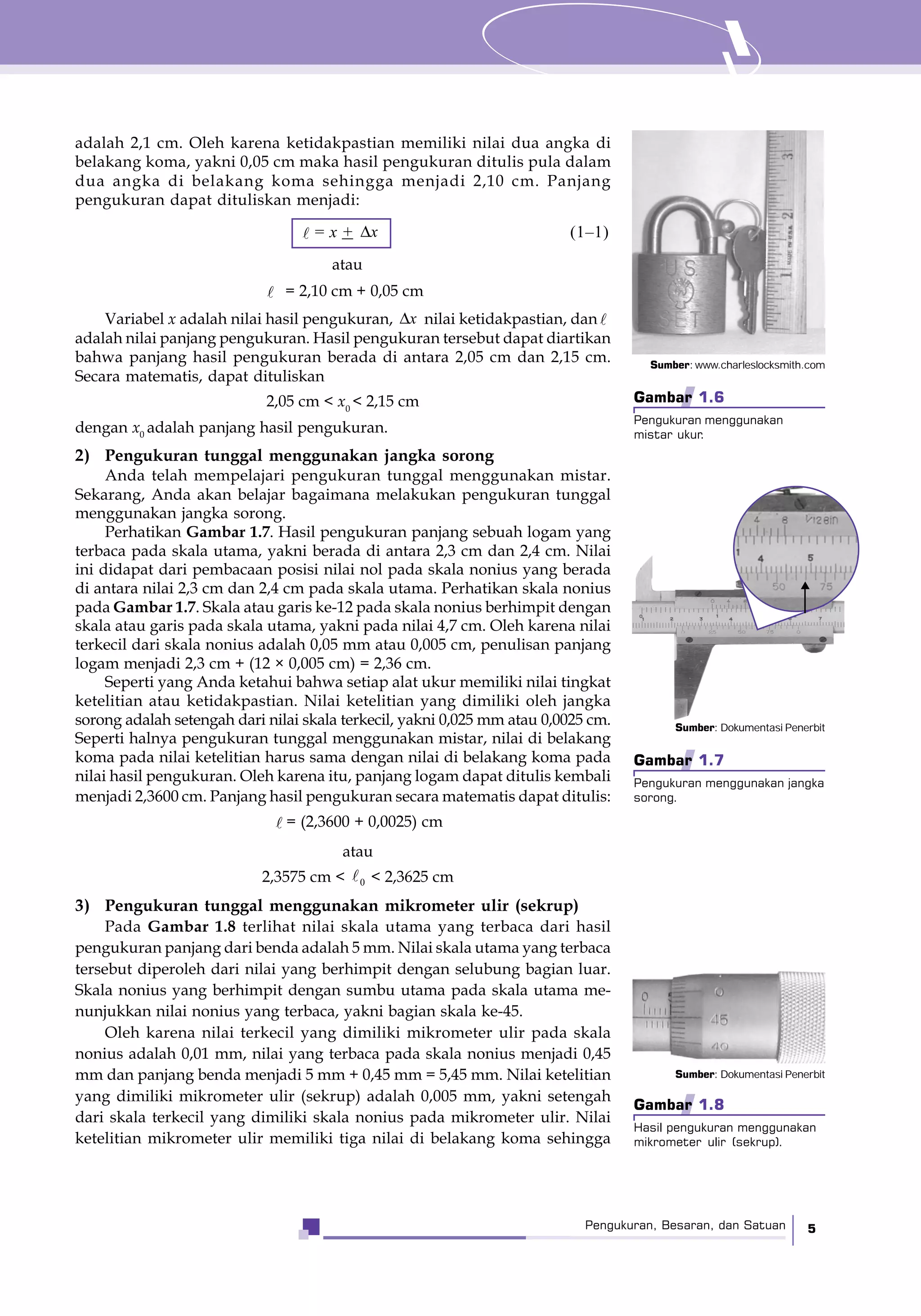 Pengukuran, besaran dan satuan | PDF