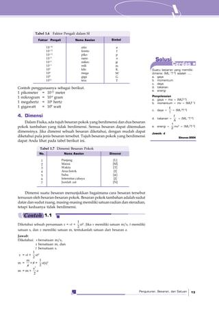 Pengukuran, besaran dan satuan | PDF