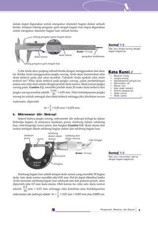 Pengukuran, besaran dan satuan | PDF