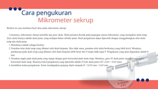 Sistem Pengukuran Besaran Panjang X .pptx