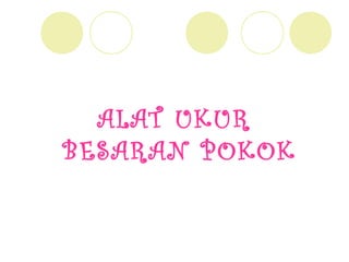 Pengukuran dan angka penting | PPT