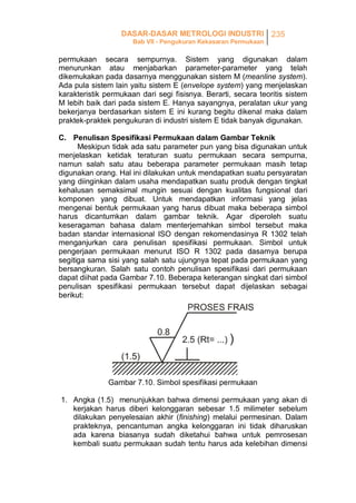 Pengukuran kekasaran permukaan bab7 | PDF