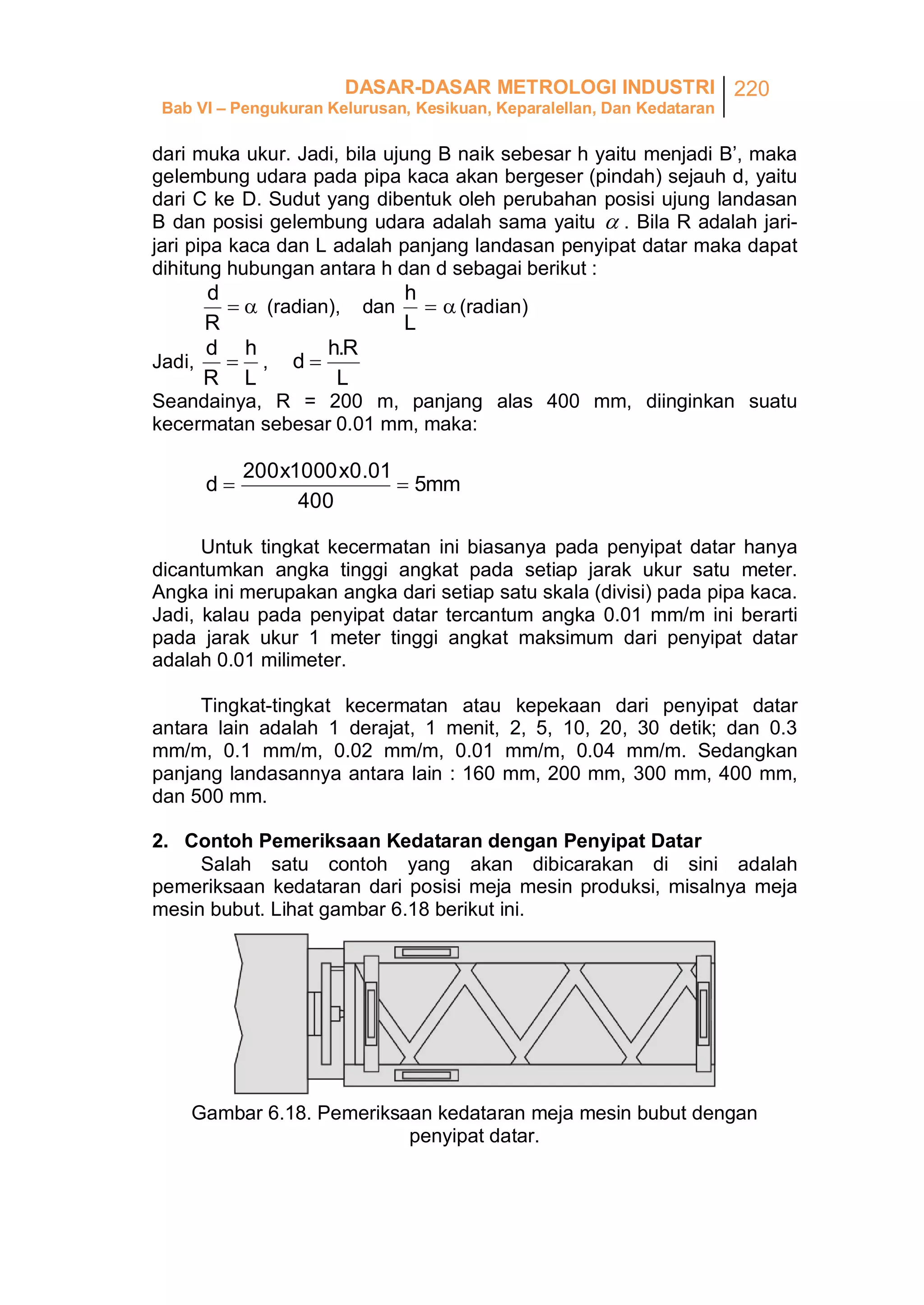 Pengukuran kelurusan bab6 | PDF