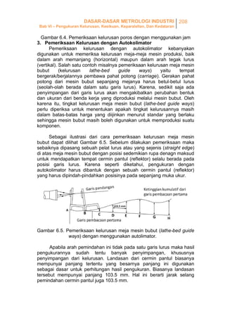 Pengukuran kelurusan bab6 | PDF