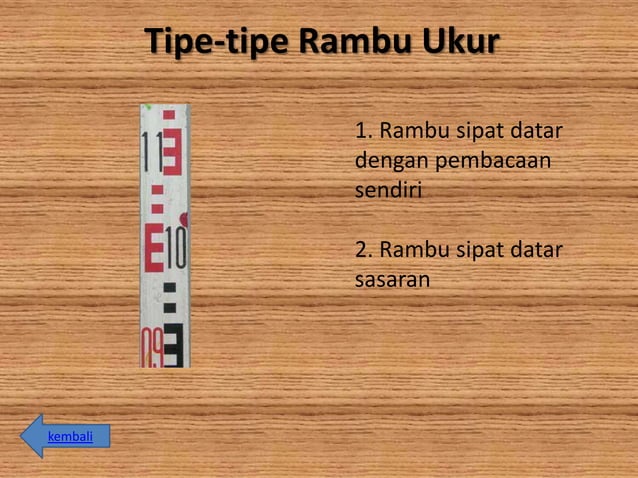 Pengukuran kerangka dasar vertikal | PPTX