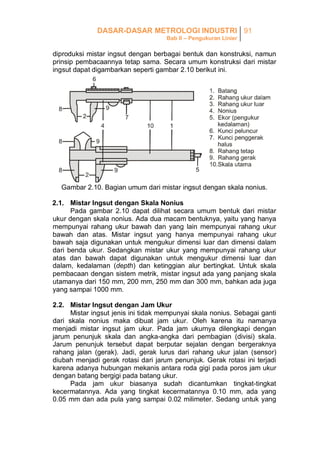 Pengukuran linier bab2 | PDF