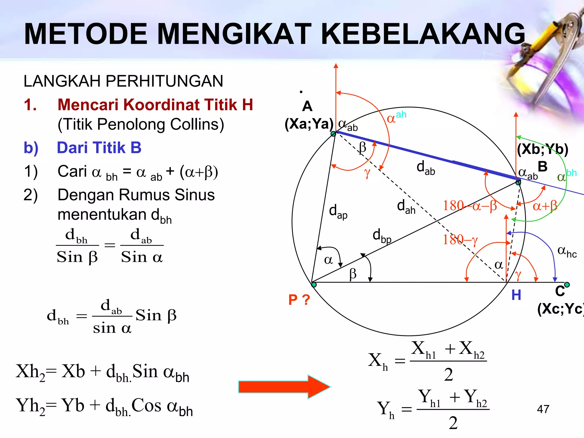 Pengukuran sipat mendatar | PPTX