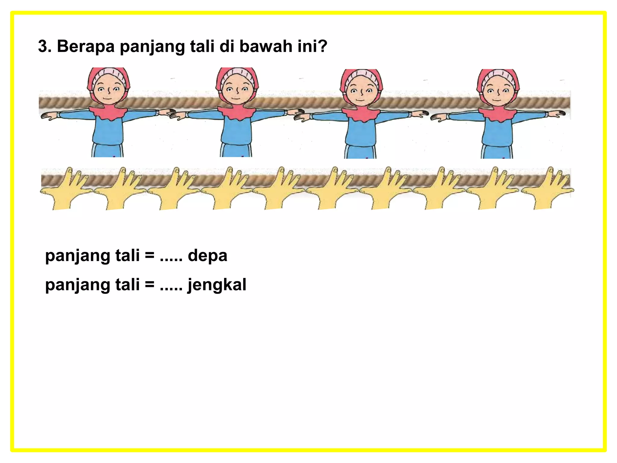 Pengukuran panjang kelas 1 sd | PPTX