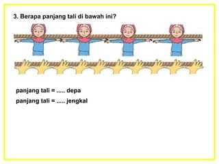 Pengukuran panjang kelas 1 sd | PPTX