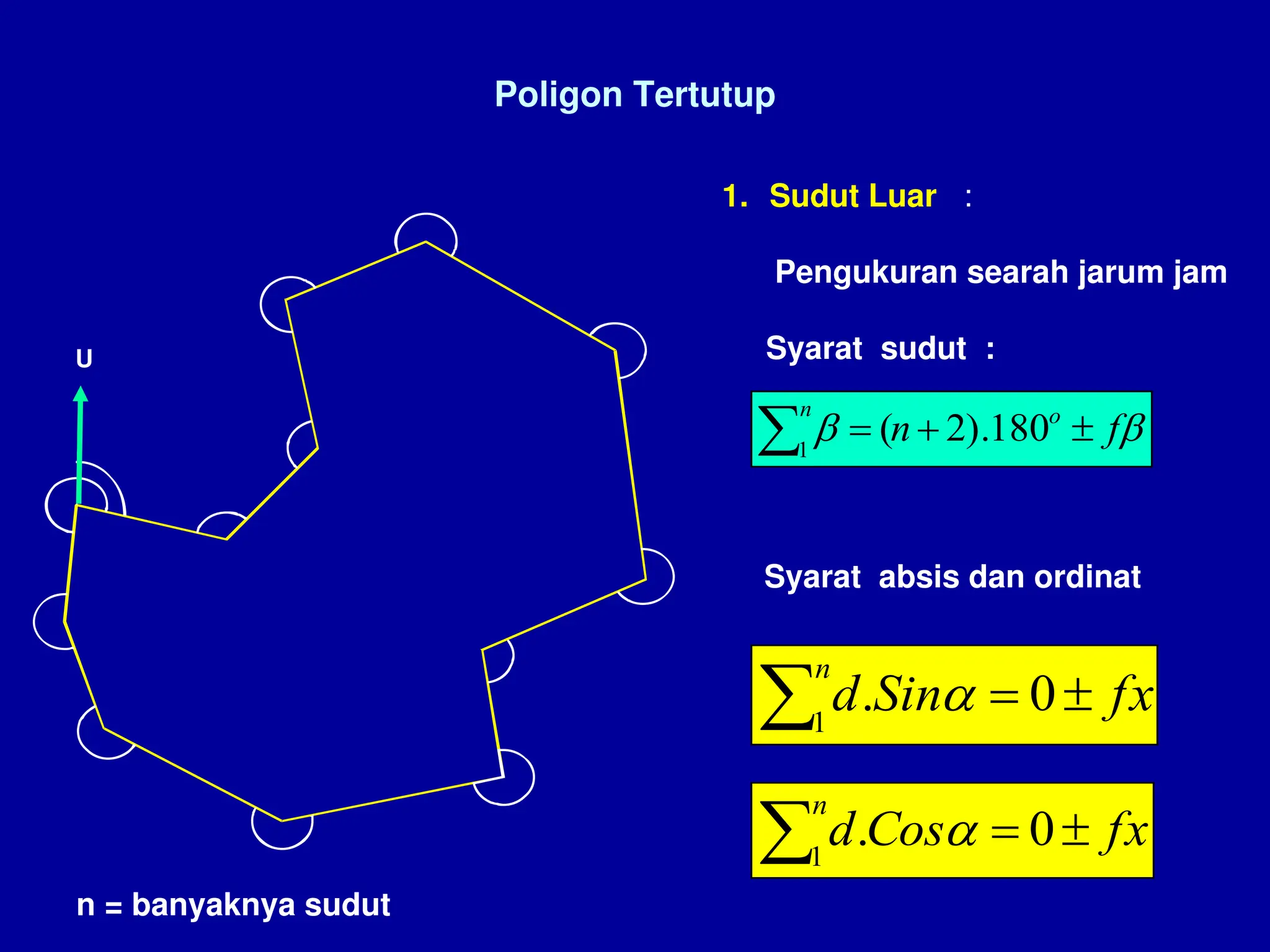 Dasar Pengukuran Metode Poligon - Ilmu Ukur Tanah.pdf