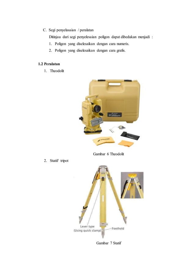 Pengukuran poligon tertutup | DOCX