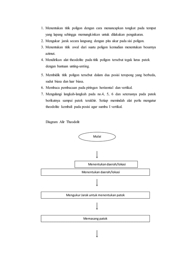 Pengukuran poligon tertutup | DOCX