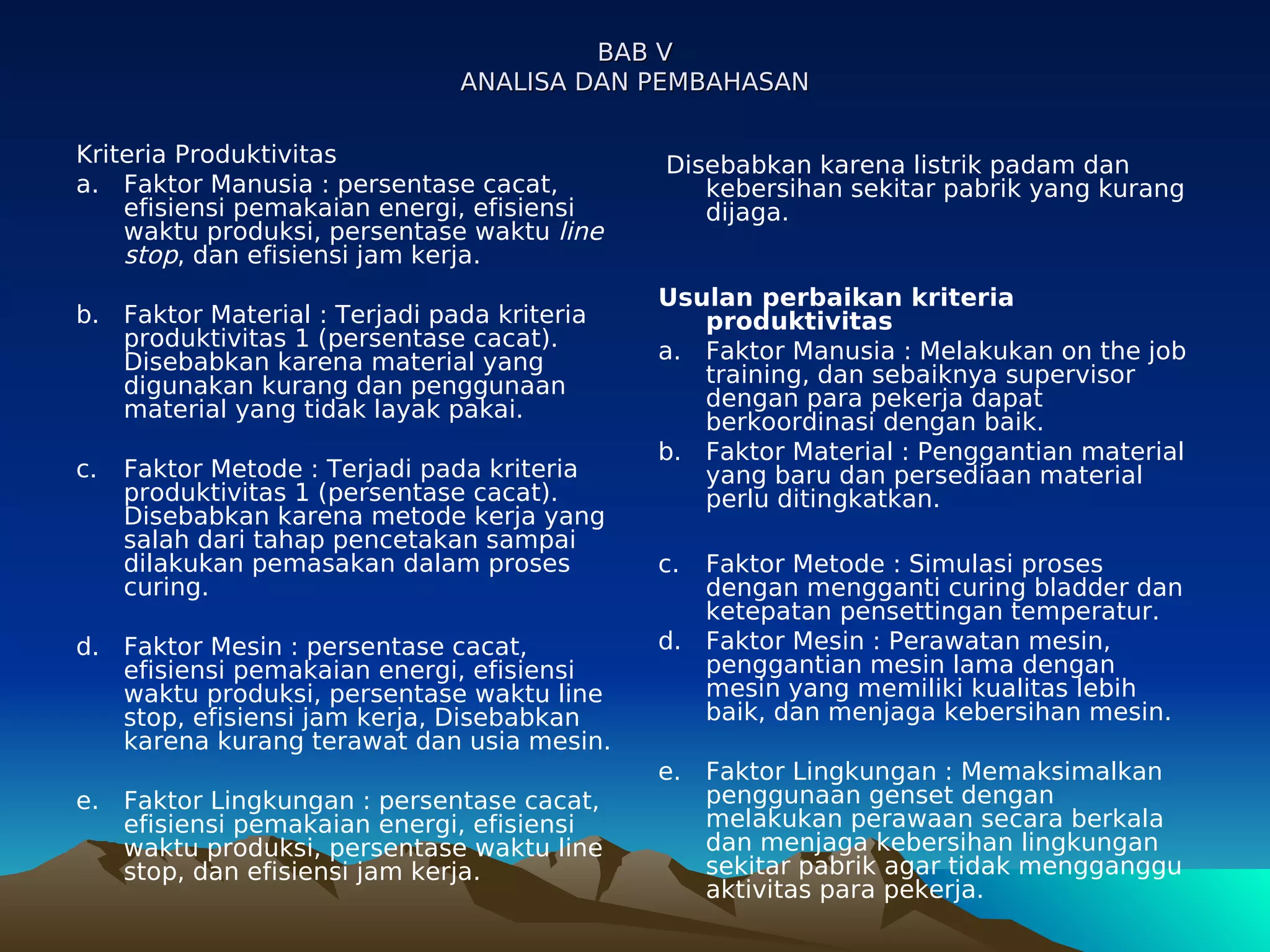 Pengukuran produktivitas dengan metode objective matrix (omax) | PDF