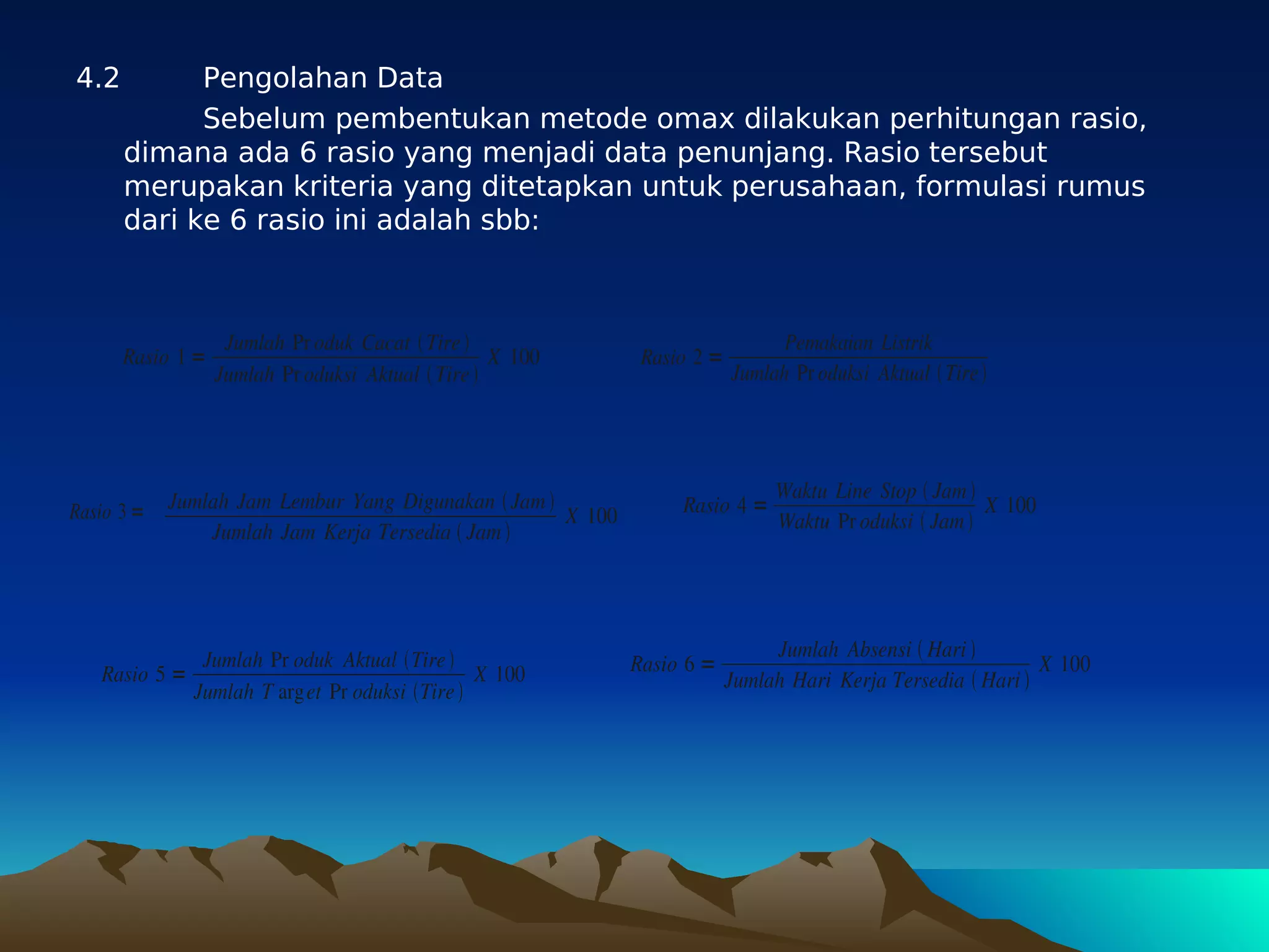 Pengukuran produktivitas dengan metode objective matrix (omax) | PDF