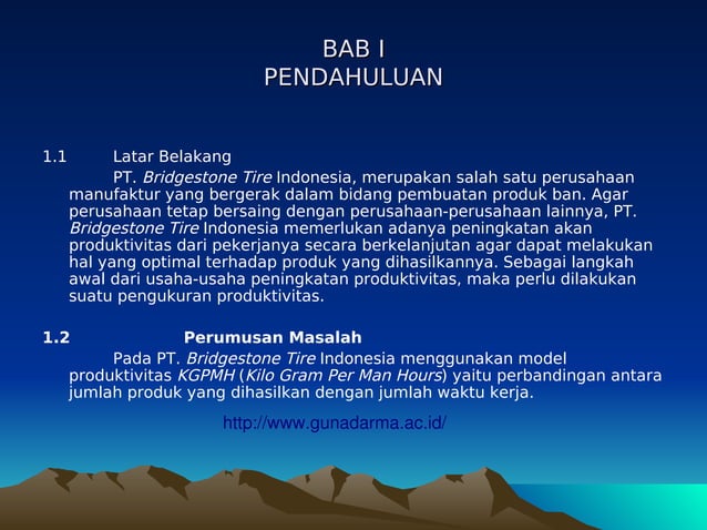 Pengukuran produktivitas dengan metode objective matrix (omax) | PDF