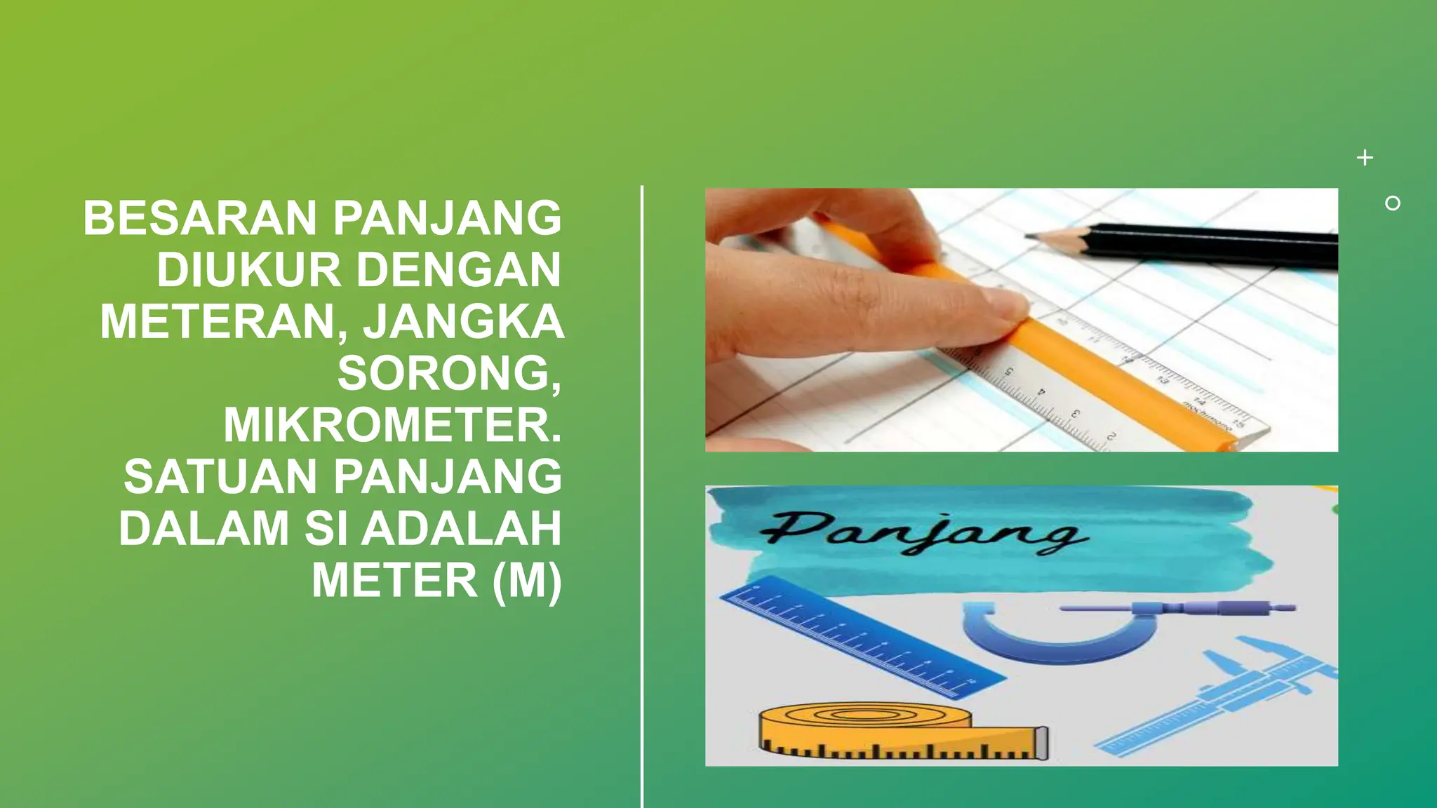 Materi Pengukuran Untuk Mata Pelajaran Fisika Kelas X | PPTX