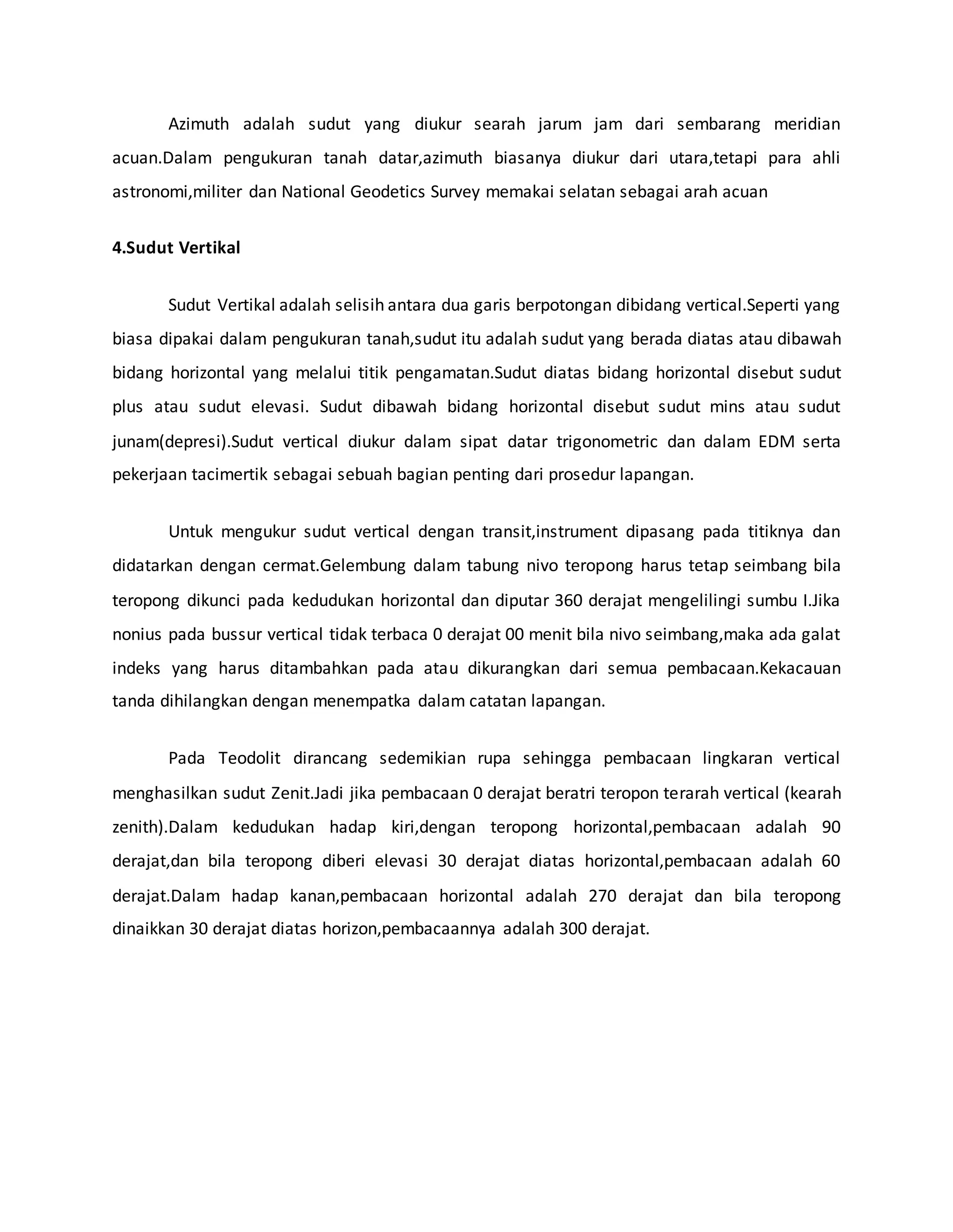 Pengukuran sudut | DOCX