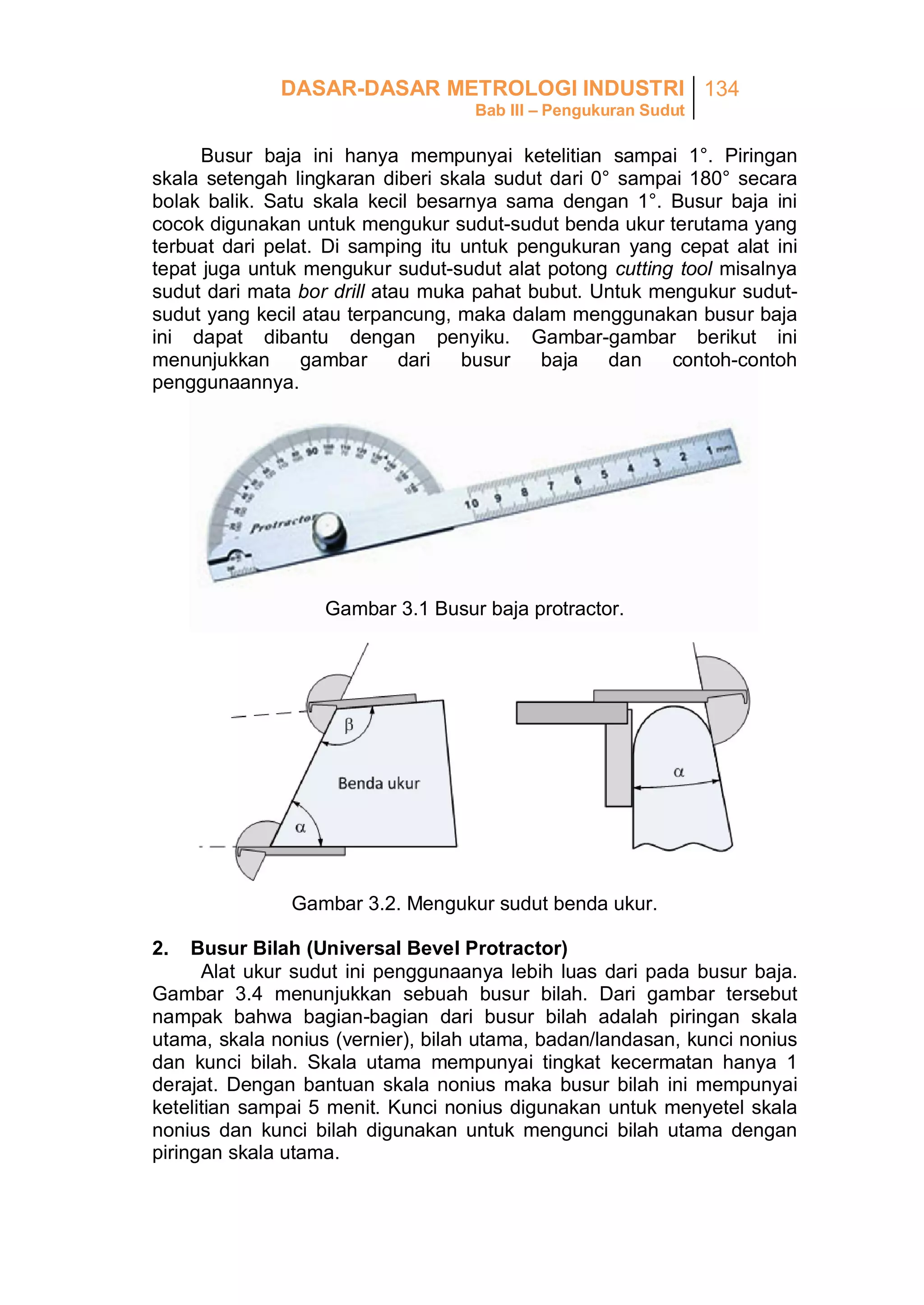 Pengukuran sudut bab3 | PDF