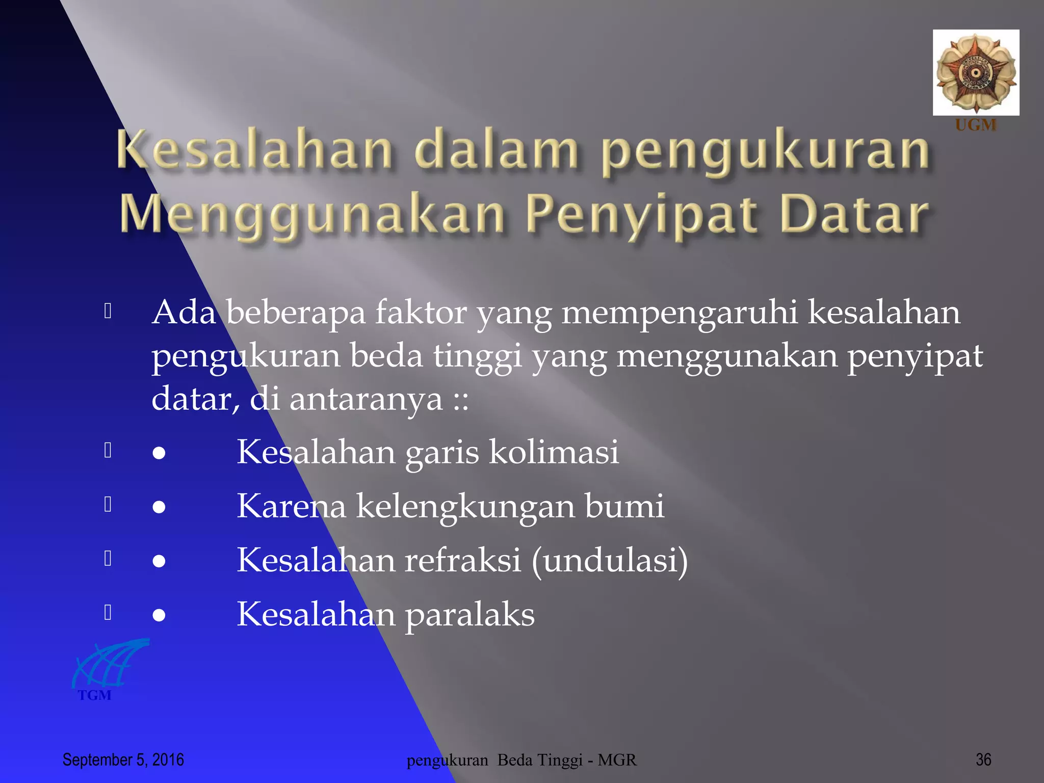 Pengukuran tinggi 2014_final | PPT